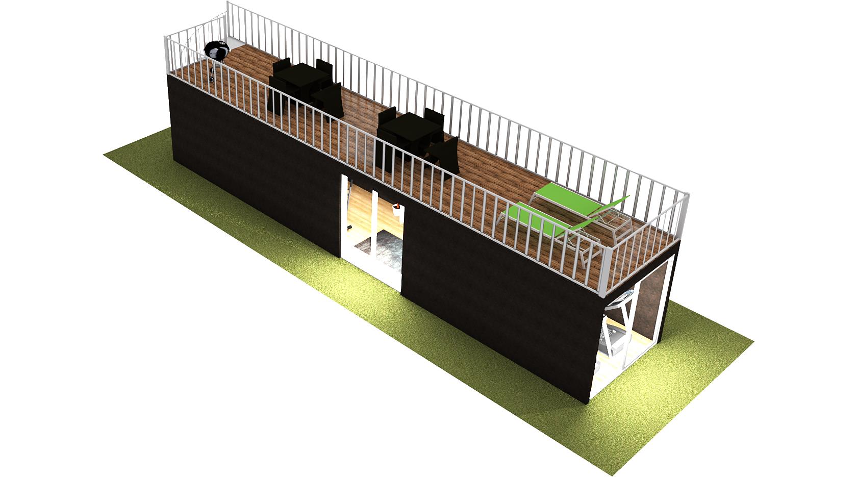 33m3 – Container maritime aménagé